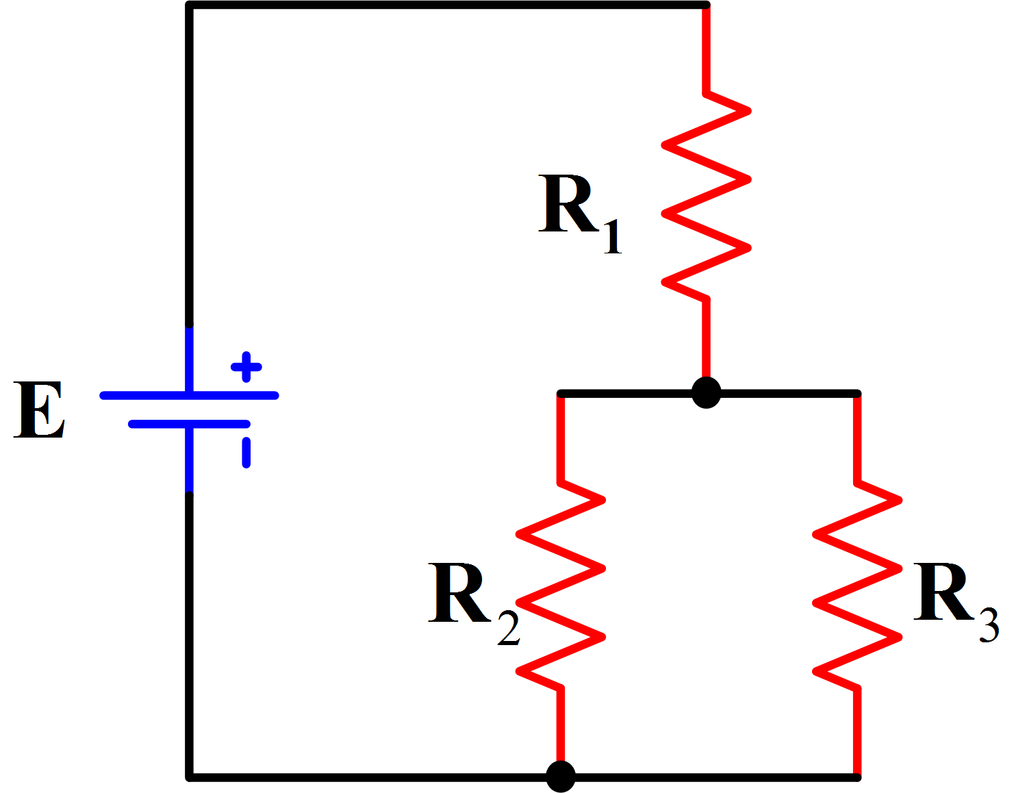 Series And Parallel Circuits Diagrams