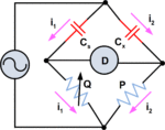 Capacitance Bridge Working Principle | Electrical Academia