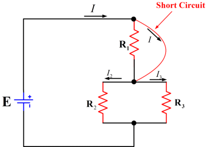 Figure 8 Short-Circuit Across Resistor R1 | Electrical Academia