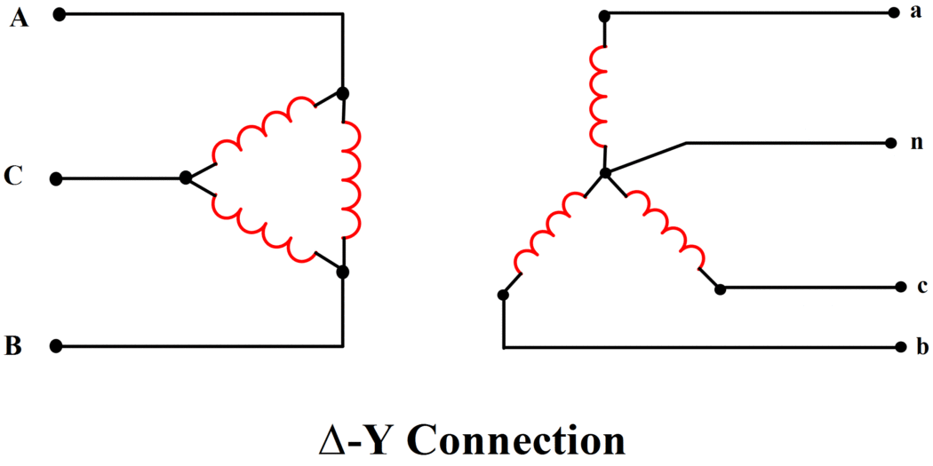 Three Phase Transformer Connections Phasor Diagrams | Electrical Academia