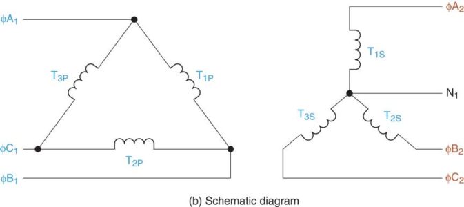 Three Phase Transformer Connections | Electrical Academia